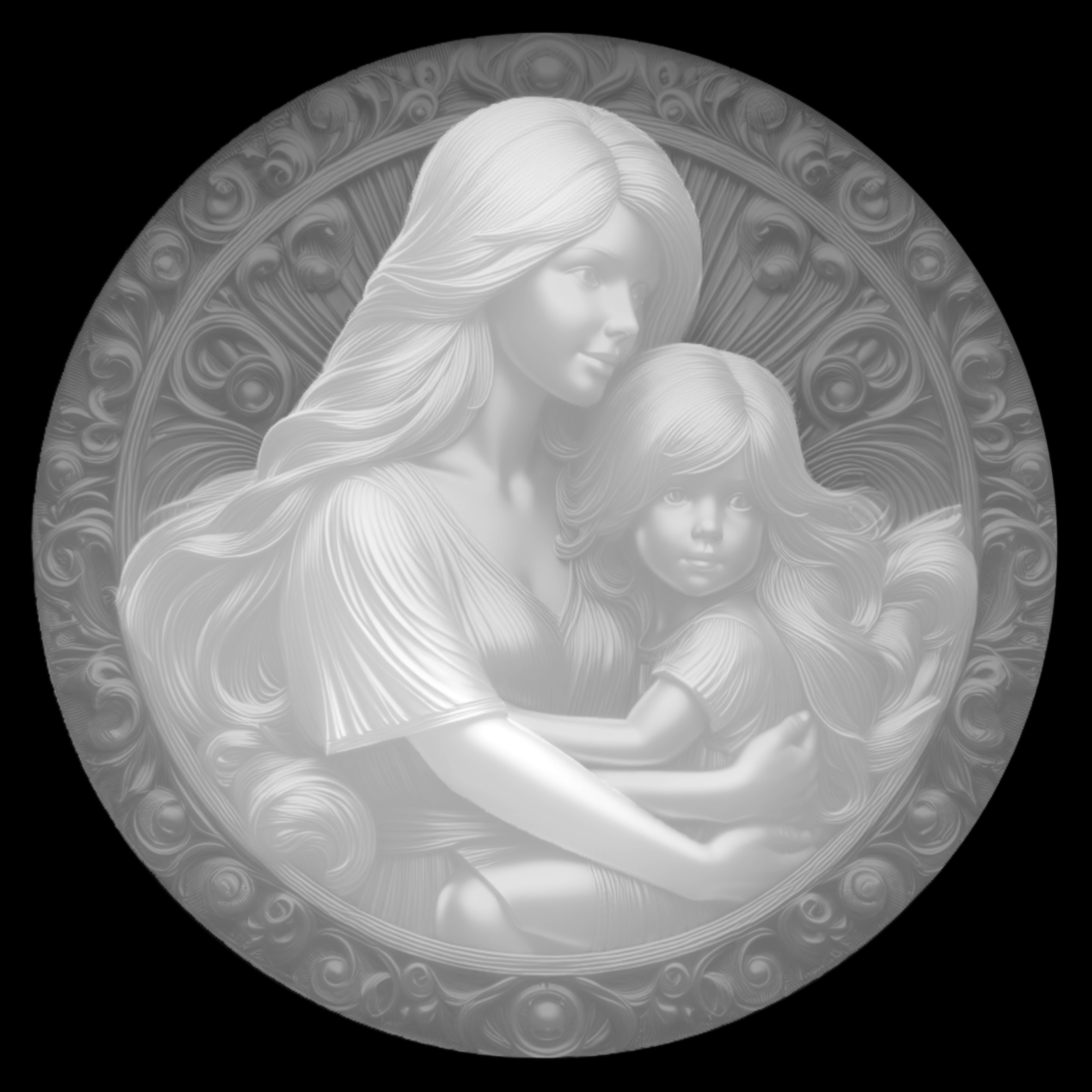 Custom Round Depth Maps for Coins and Medals: Easily Personalize Your ...